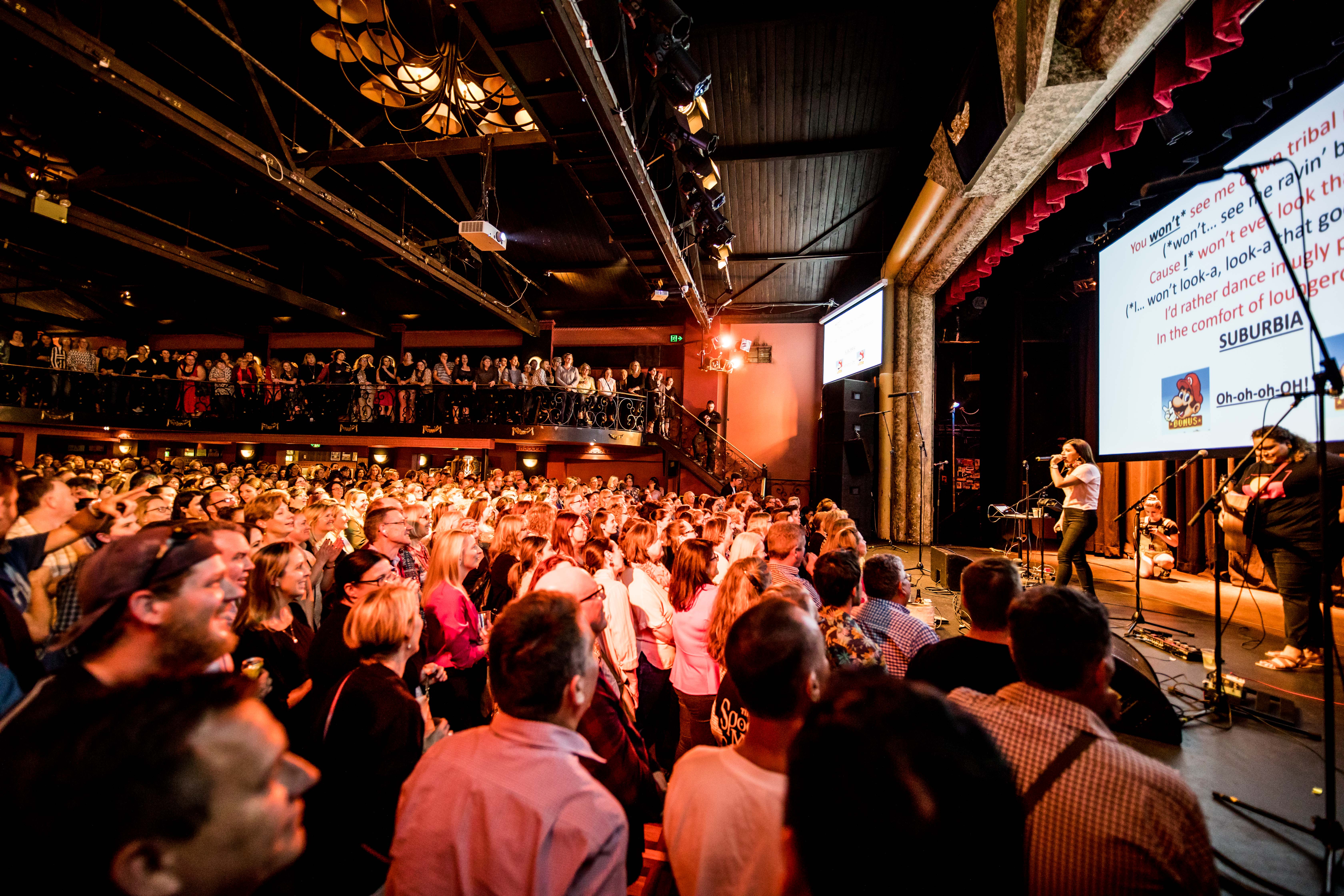 Pub Choir - Sep 2018 - Gig Galleries - The Tivoli